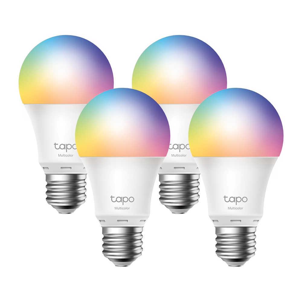 TP-Link Tapo L530E (pack 4) Smart Wi-Fi Light Bulb, Multicolor หลอดไฟ ...