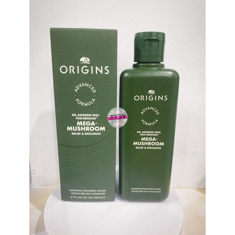 น้ำตบเห็ดสูตรใหม่ล่าสุด Origins Mega Mushroom Treatment Lotion 200 ml ...