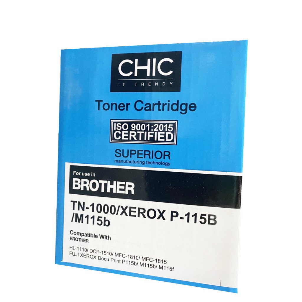 CHIC Toner TN1000 T1000 TN-1000 T-1000 ตลับหมึก เทียบเท่า ใช้กับ ...