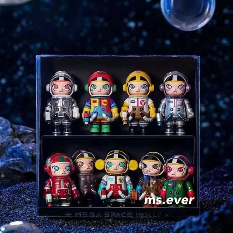[พร้อมส่ง] POPMART - Mega Space Molly V1 - 100% | Shopee Thailand