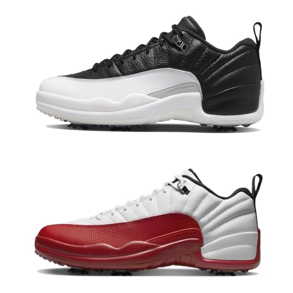NIKE AIR JORDAN XII LOW AJ12 รองเท้ากอล์ฟรองเท้าผู้ชาย DH4120-010-161 ...