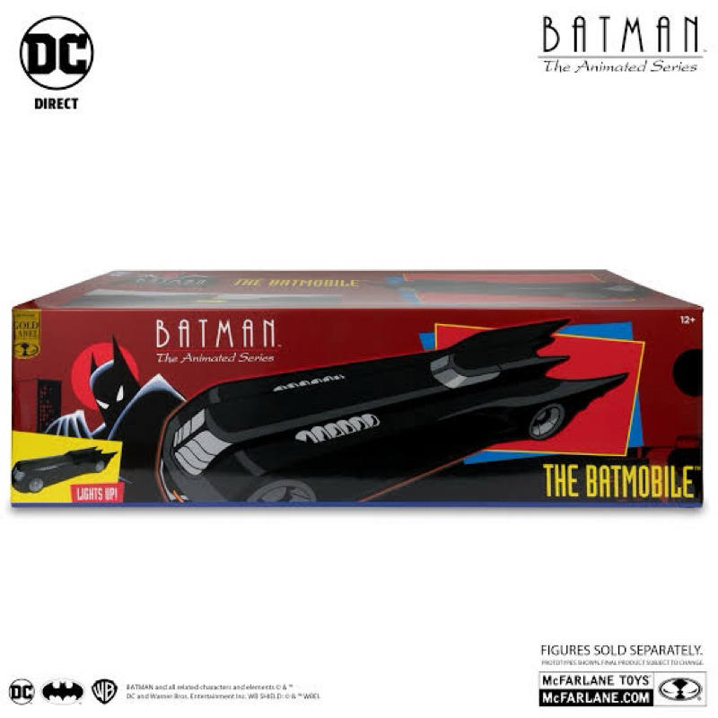 Mcfarlane Batman Animated Series Batmobile | Shopee Thailand