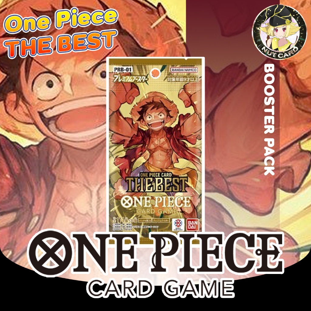[One Piece TCG] ONE PIECE CARD THE BEST- (PRB-01) Booster Pack | Shopee ...