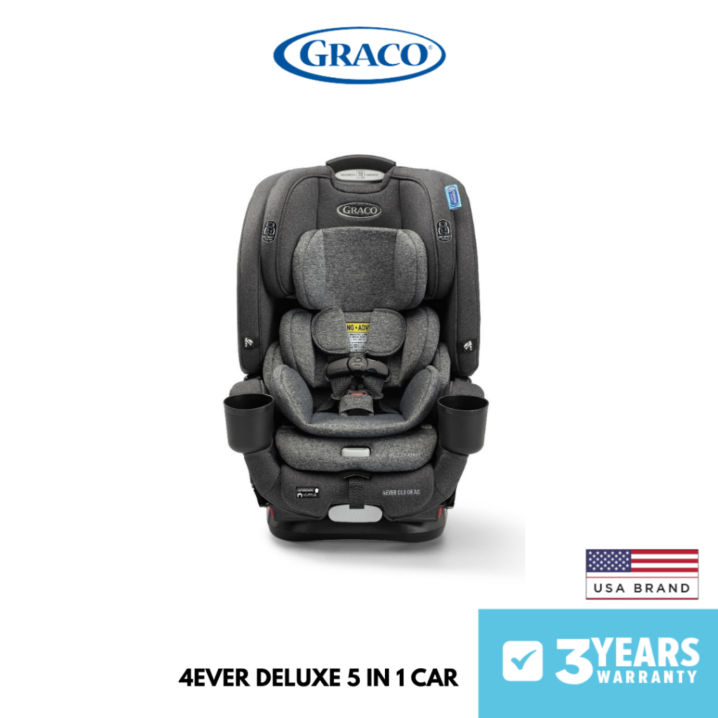 GRACO 4EVER DELUXE 5 IN 1 CAR SEAT-HARRISON คาร์ซีทเด็ก | Shopee Thailand