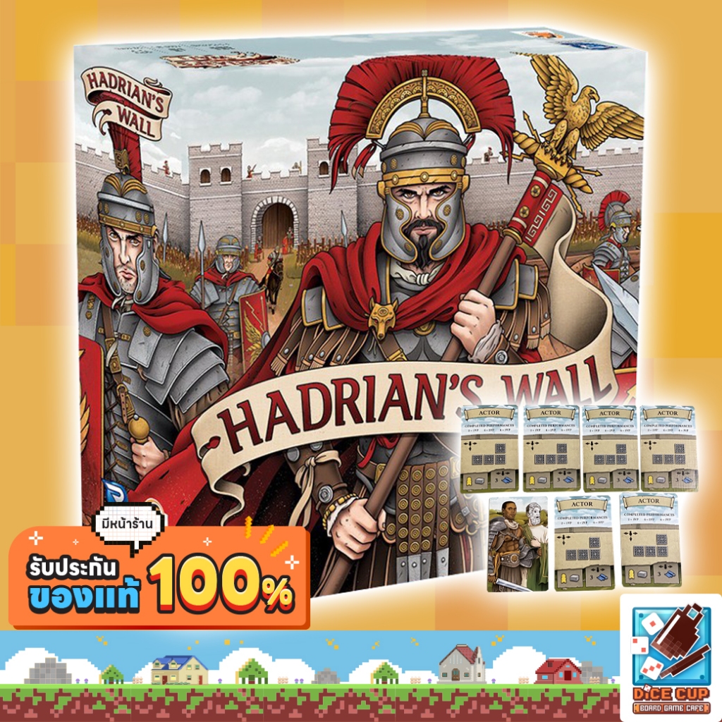 [ของแท้] Hadrian's Wall + Actor Promo Board Game | Shopee Thailand