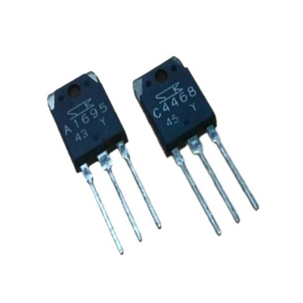 A1695 2SA1695 C4468 2SC4468 Transistor ทรานซิสเตอร์ (ราคาต่อ 1 คู่) | Shopee Thailand