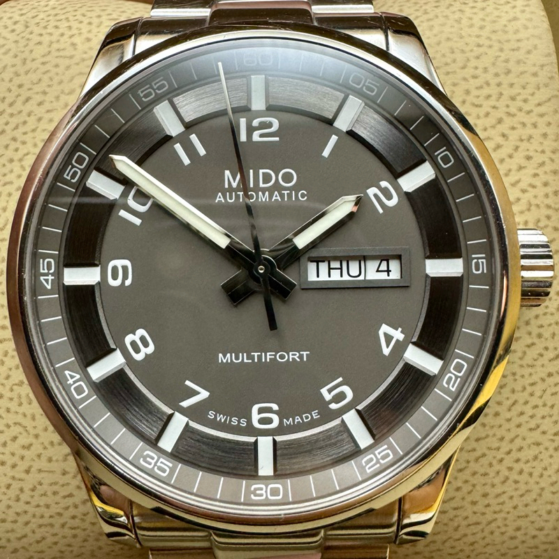 Mido Multifort Gray Dial Arabic m005.430.11.082.00 | Shopee Thailand