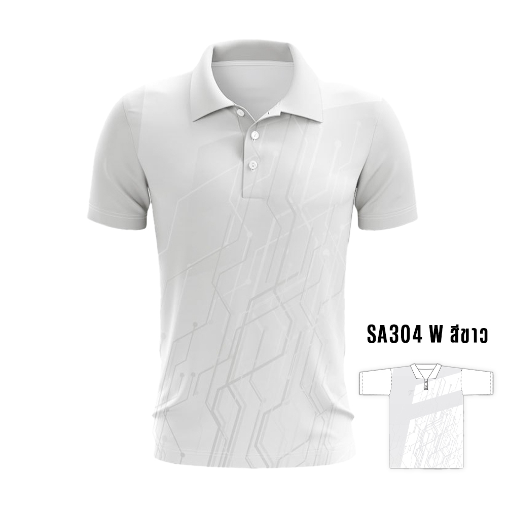 เสื้อโปโล เสื้อคอปก FLY HAWK SPORT DAY SA304 โปโล ดีไซน์ทันสมัย สวมใส่ ...