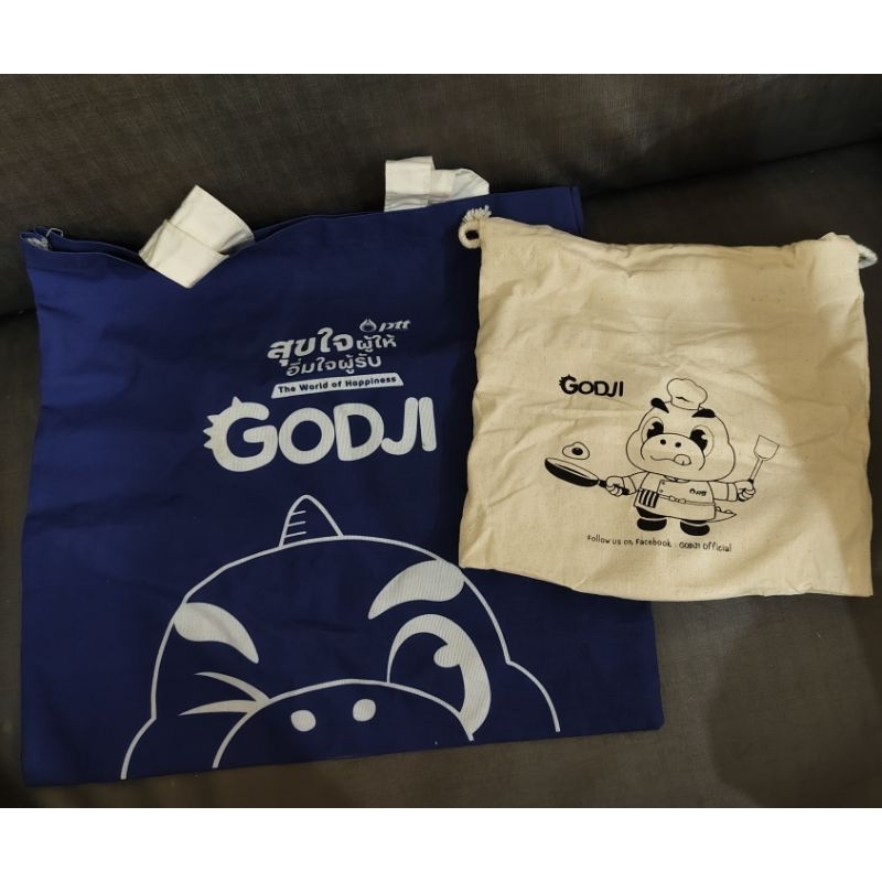 Godji Ptt ก๊อตจิ กระเป๋าผ้า | Shopee Thailand