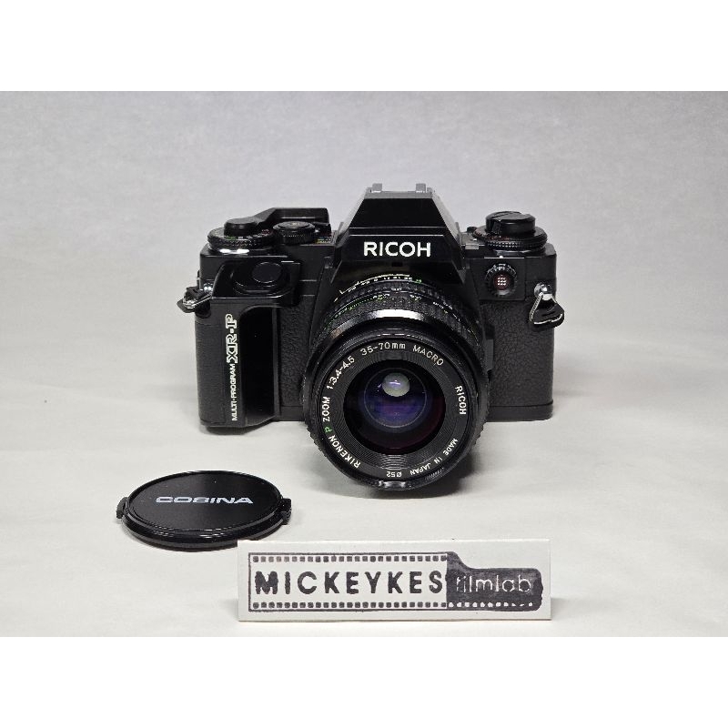 กล้องฟิล์ม SLR Ricoh XR-P-Multi Program พร้อมเลนส์ Ricoh Rikenon P Zoom ...