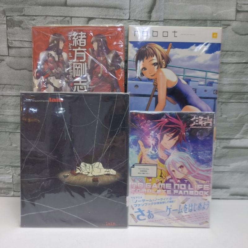 หนังสือ : No game No life Complete FAN BOOK The art of role&roll Super Color Comic ROBOT Visual ...