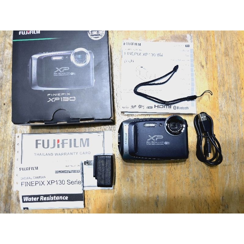 Fujifilm Finepix XP130 Dark Silver อดีดศูนย์ | Shopee Thailand