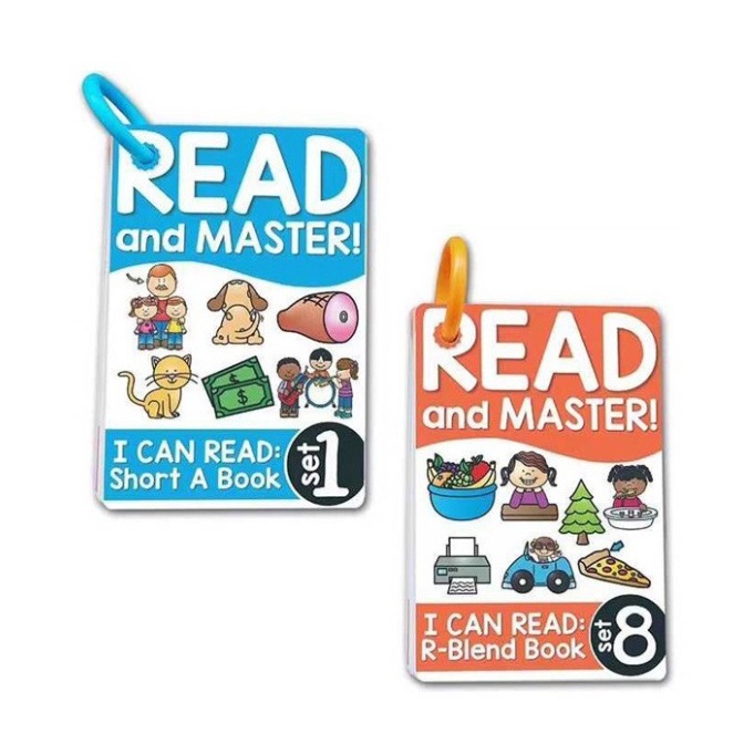 Read and Master : CVC Phonics Reader เสริมการเรียนรู้ ฝึกสะกดคำ โฟนิกส์ ...