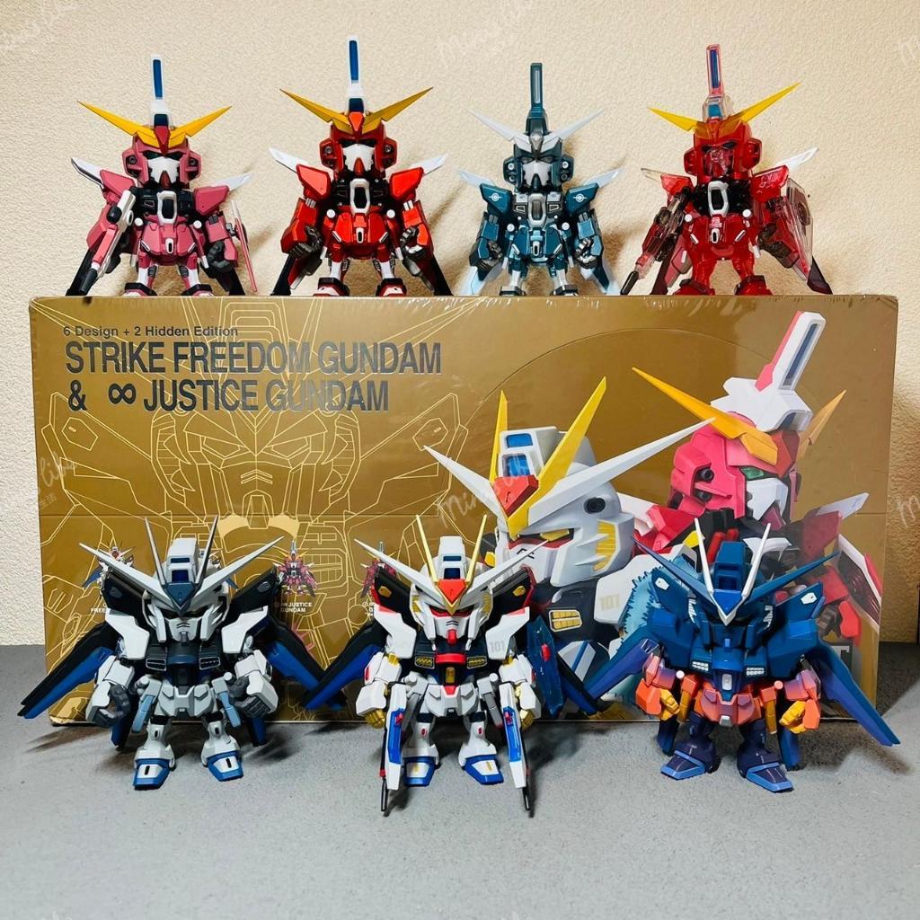 ★ พร้อมส่งในไทย ★ QMSV-Mini Strike Freedom Gundam & Justice Gundam ...