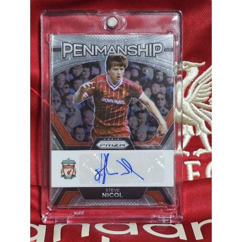 Panini:พานินี่-การ์ดลายเซ็นแท้ของ Steve Nicol (Liverpool) | Shopee Thailand
