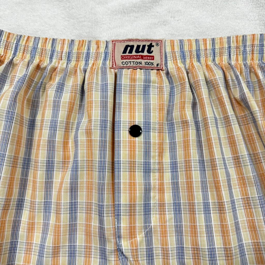 ลาย F681 บ๊อกเซอร์ (FREESIZE) Nut Boxer ผ้าเชิ้ต ไม่มีตะเข็บ ผ้าคอตตอน ...