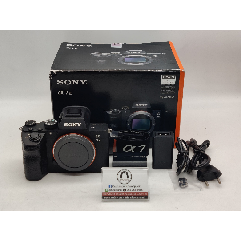 Sony A7 III Body สภาพ 98% | Shopee Thailand