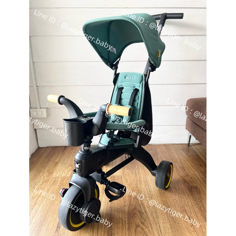(มือสอง) Doona Liki Trike S5 สี Racing Green ปีผลิต 2022/01 ประกันถึง ...