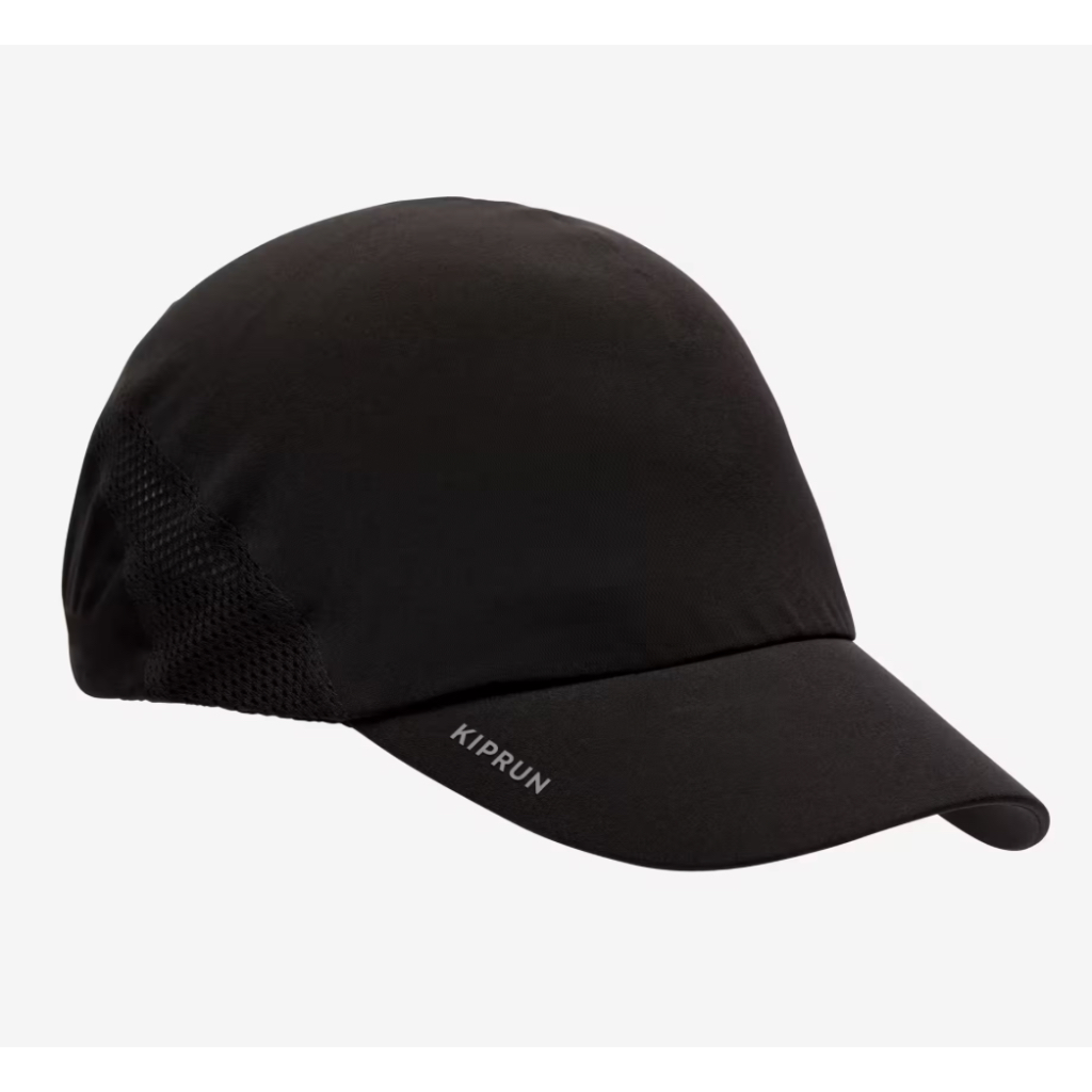 KIPRUN Adjustable Running Cap - black men women หมวกแก๊ปใส่วิ่งปรับได้ ...