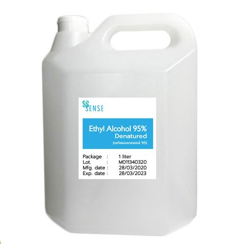 เอทิล แอลกอฮอล์ (Ethyl Alcohol) 95% (เอทานอล 95) (Ethanol 95) ขนาด 1 ...