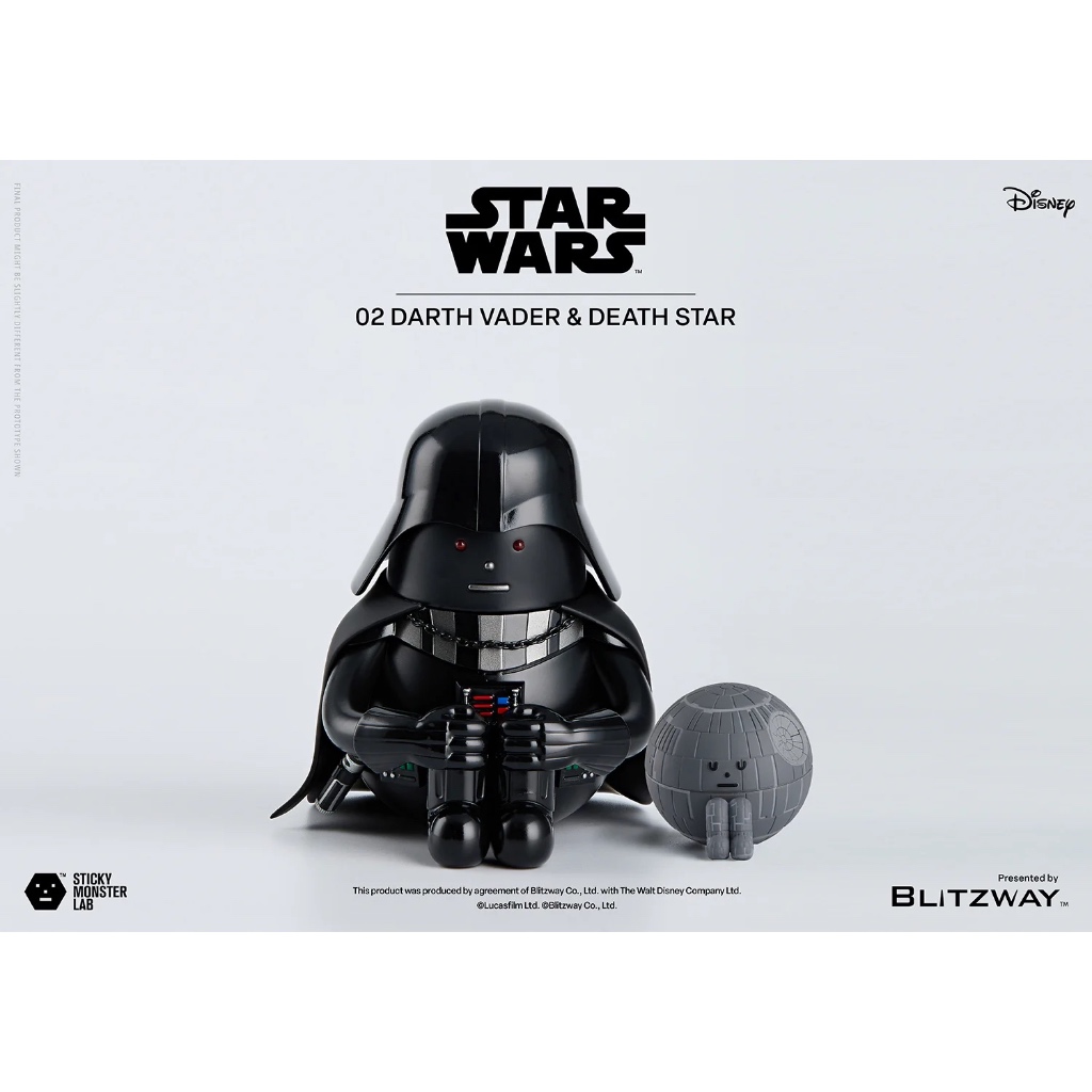 ‼️มีของ พร้อมส่ง 🚚 Sticky Monster Lab SML Starwars - 02 Darth Vader ...
