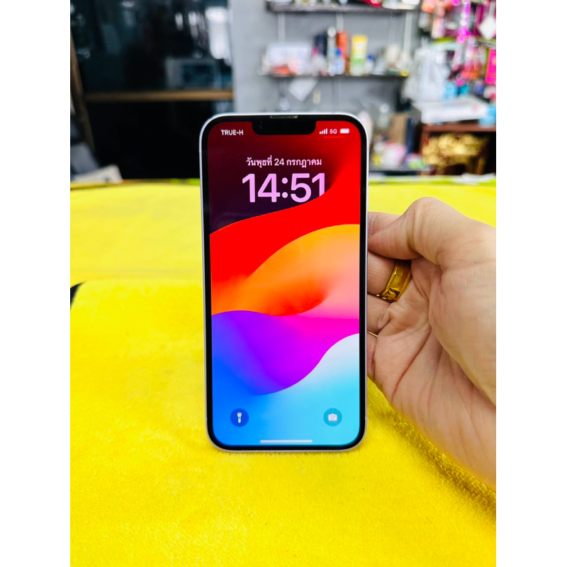 ไ อ โฟ/ น 14 /128G White สภาพดี สวย ใช้งานปกติ | Shopee Thailand