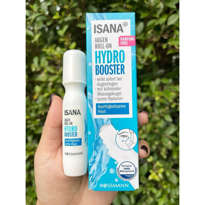 แก้ตาเหี่ยว ตาคล้ำแห้ง ISANA Hydro Booster Augen-Roller (ลูกกลิ้งทาใต้ ...