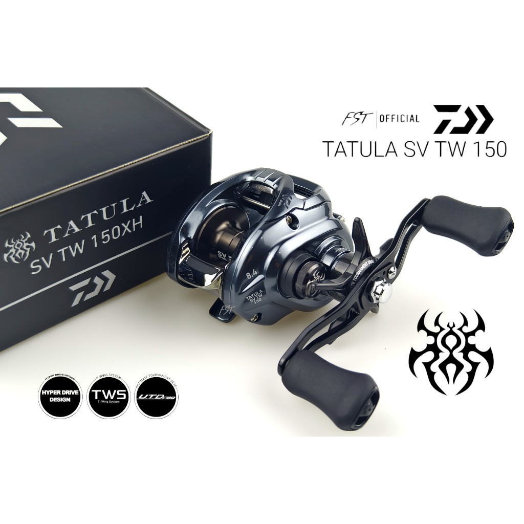 รอกหยดน้ำ Daiwa Tatula SV TW 150 ปี 2024 ของแท้ประกันศูนย์ไทย | Shopee Thailand