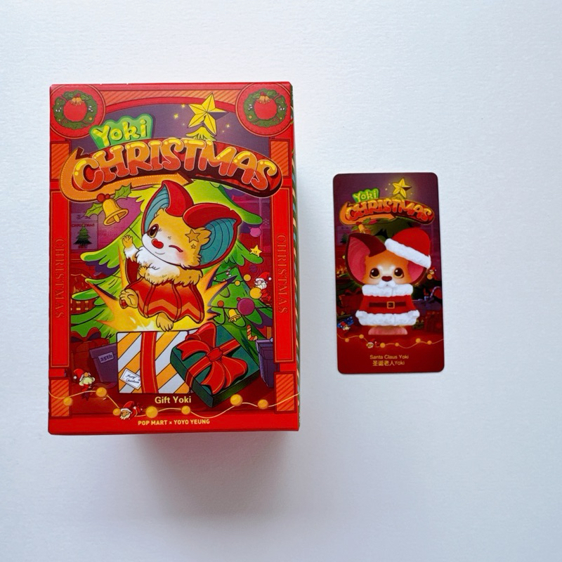 POPMART Yoki Christmas- Santa Claus Yoki- สินค้าพร้อมส่งจากไทย | Shopee ...