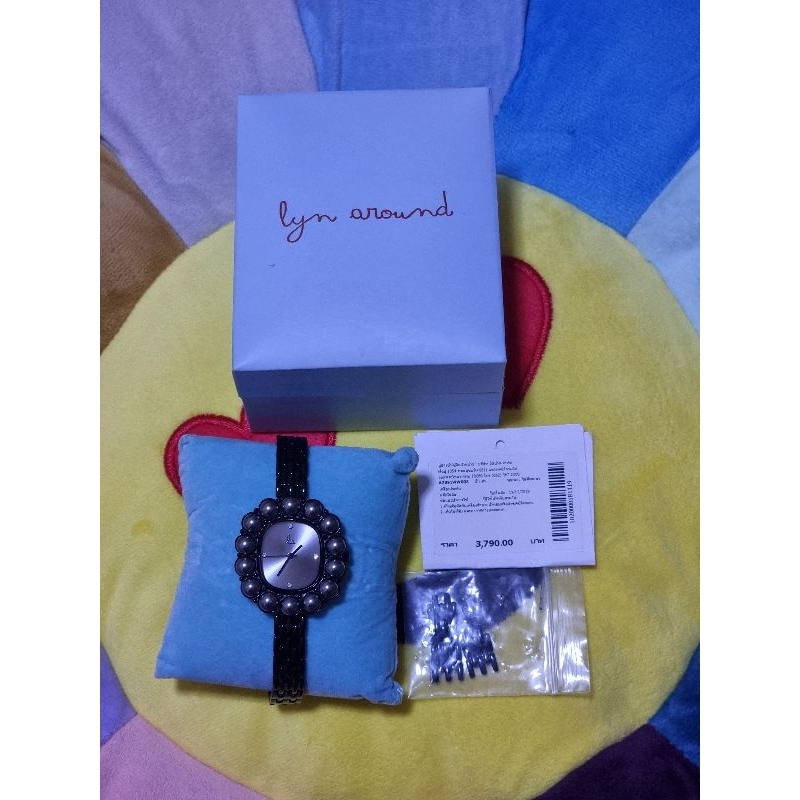 นาฬิกา lyn around แท้ 100% สภาพ 99% | Shopee Thailand