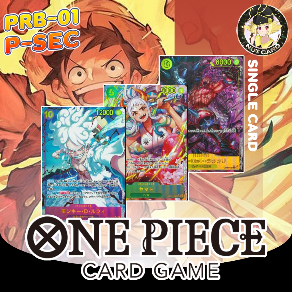 [ONE PIECE TCG] PRB-01 ONE PIECE CARD THE BEST - Parallel SEC Singles ...