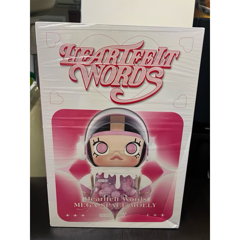 🔥พร้อมส่ง🔥ของแท้💯ของใหม่ในซีล POP MART MEGA Space Molly 400% Heartfelt Words จาก POPMART ...