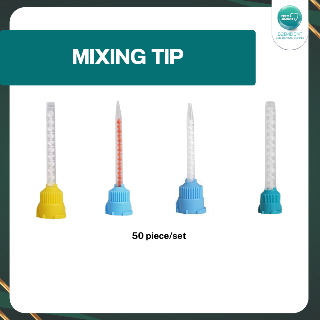 หัวทิป ปลายทิป Mixing tip / intra oral tip หัวผสม , หัวฉีดจ่าย , แกนผสม ...