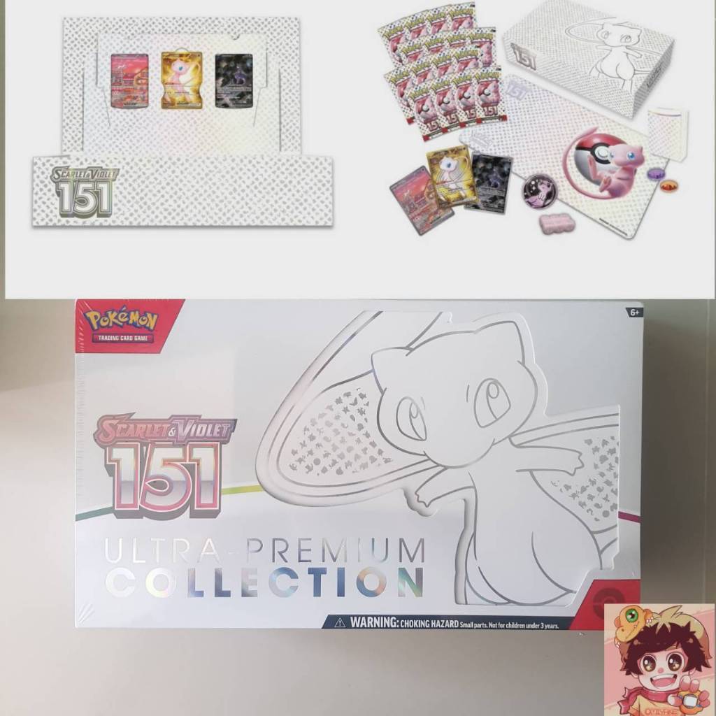 [Pokemon ENG]Pokémon TCG: Scarlet & Violet - Mew 151 Ultra-Premium ...