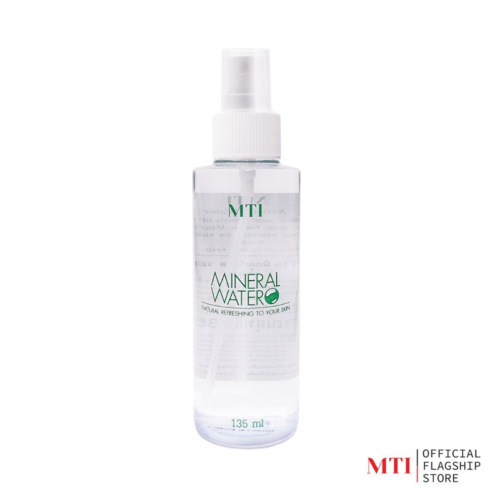 MTI Mineral Water (LCMS2) สเปรย์น้ำแร่ธรรมชาติ ฉีดบำรุงผิวหน้า เซตเครื่องสำอางให้ติดทนนาน ขนาด ...