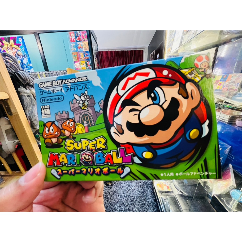 งานกล่อง [GameBoy Advance] : Super Mario Ball สภาพสวยมาก !! คู่มือ ...