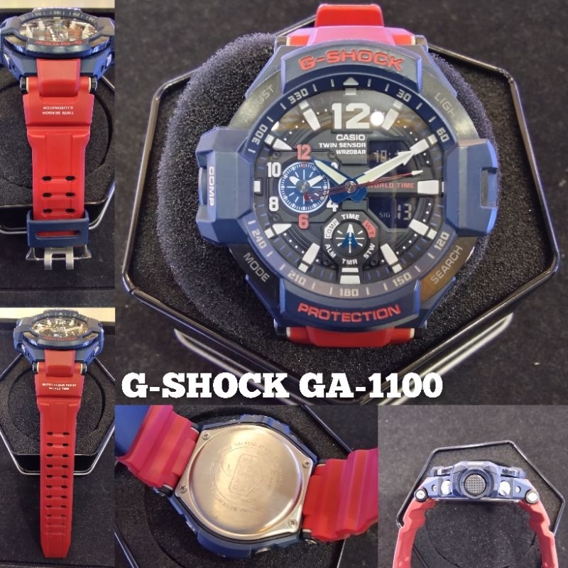 G-SHOCK GA-1100ของแท้มือ2 นักบินออฟติมัสสภาพสวย | Shopee Thailand