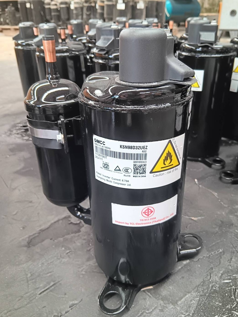 คอมอินเวอร์เตอร์ ยี่ห้อ Gmcc รุ่น KSN98 D32UEZ ขนาด 9000 - 13000 btu ...