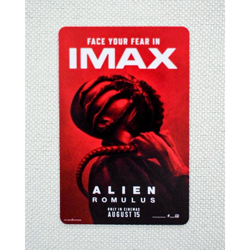 บัตรสะสมของแท้ “ALIEN : ROMULUS” IMAX จาก Major Cineplex - Collection ...