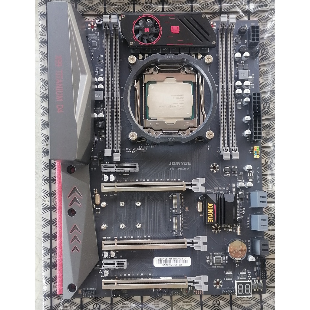 JGINYUE X99 Titanium D4 Motherboard | Shopee Thailand