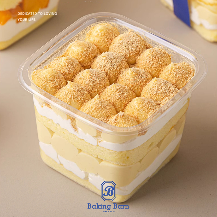 Baking Barn Bakery box baking package กล่องพลาสติกใส กล่องใส่ขนม ใส่ขนม ...