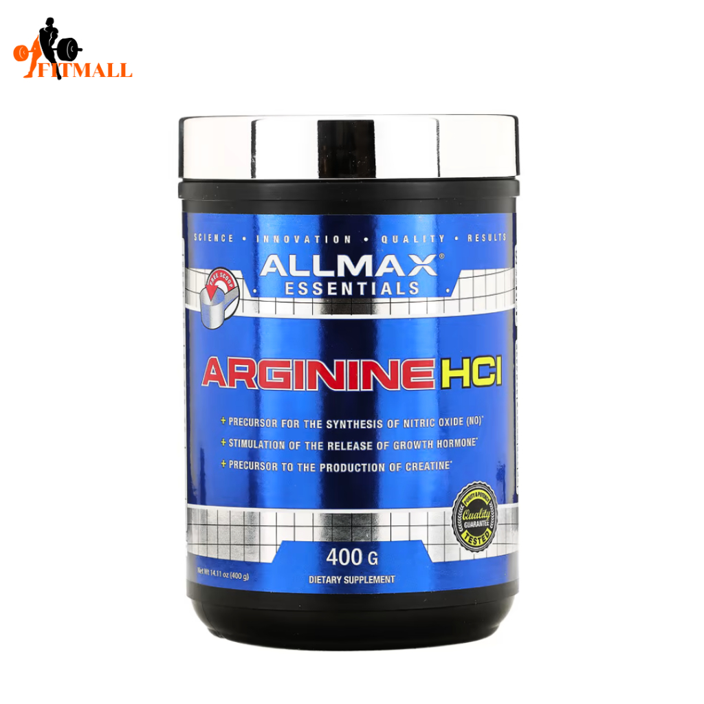 AllMax Nutrition: Arginine 400g Enhance Performance & Increase Lean Muscle Mass อาร์จินีนไฮโดร ...