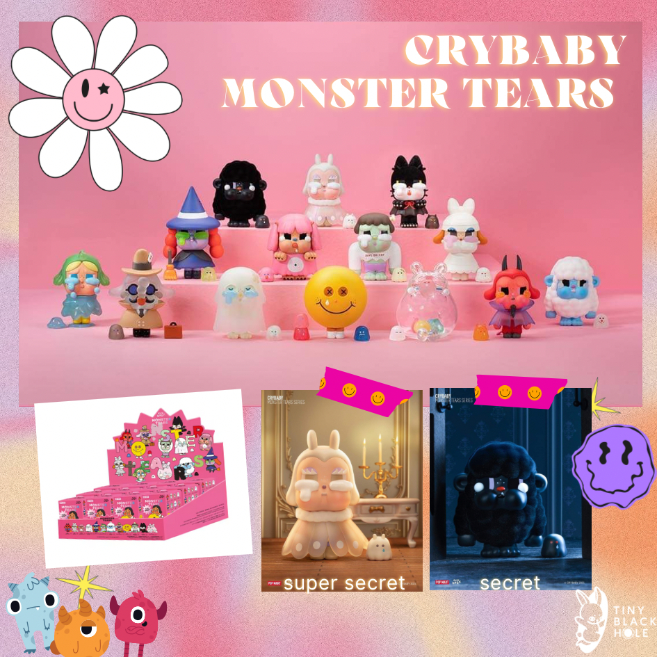 [พร้อมส่ง ระบุตัว] Pop Mart: Crybaby Monster Tears series | Shopee Thailand