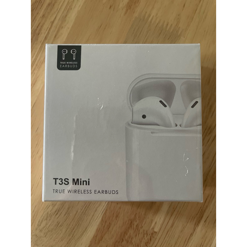 หูฟังบลูทูธ T3S mini true wireless earbuds สีขาว สวยงาม ใส่สะดวก พกพาง่าย ใช้เป็นอุปกรณ์เสริม ...