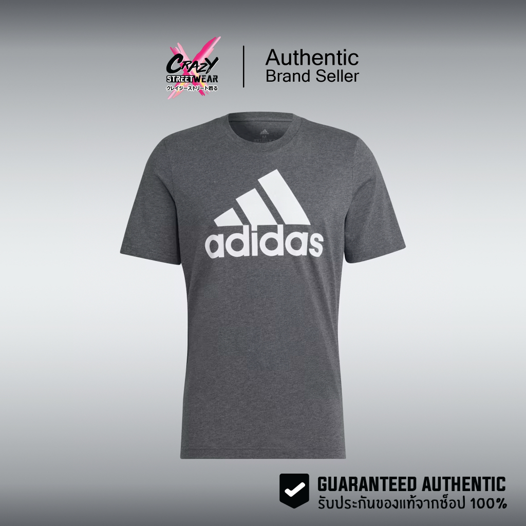 เสื้อยืด Adidas ของแท้ 100% รุ่น Essentials Big Logo (HL2248) สินค้า ...