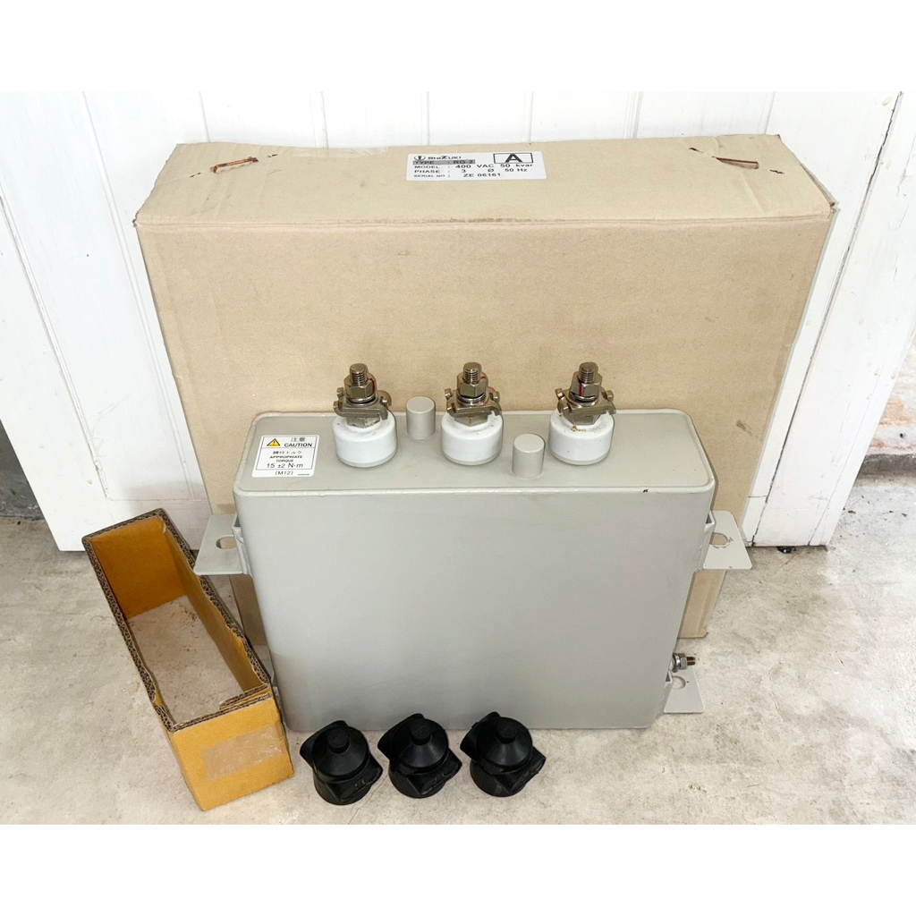 SHIZUKI Type RG-2 Capacitor Bank 50kvar 72.2 A 400 v 50 Hz 3 เฟส สำหรับ ...