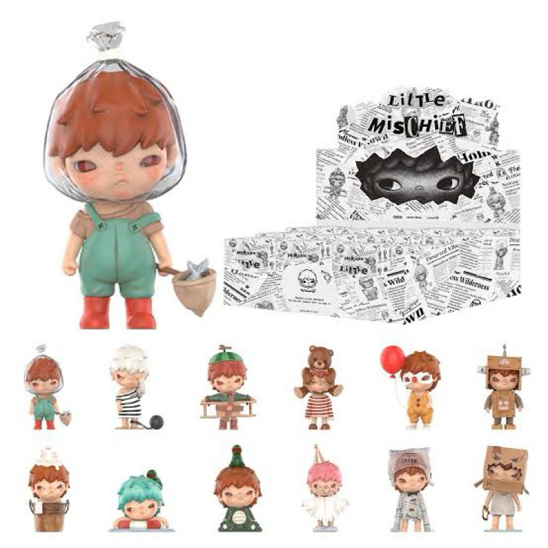 (พร้อมส่ง) Pop MART Hirono Little Mischief Series ของแท้ | Shopee Thailand