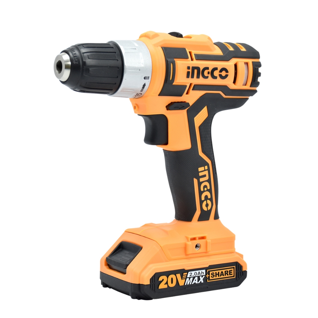 INGCO สว่านไร้สายแบตเตอรี่ 20V CDLI2002 | Shopee Thailand