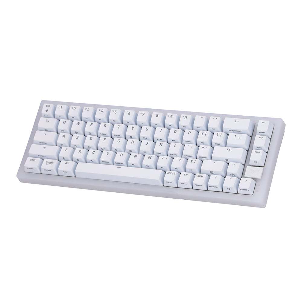KEYBOARD (คีย์บอร์ด) CHERRY XTRFY K5V2 COMPACT RED SWITCH (TRANSPARENT ...