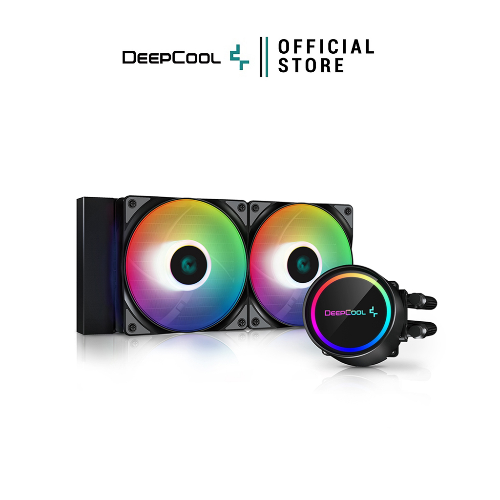 DEEPCOOL - CPU COOLER GAMMAXX L240 A-RGB (ชุดน้ำระบบปิดระบายความร้อน ...